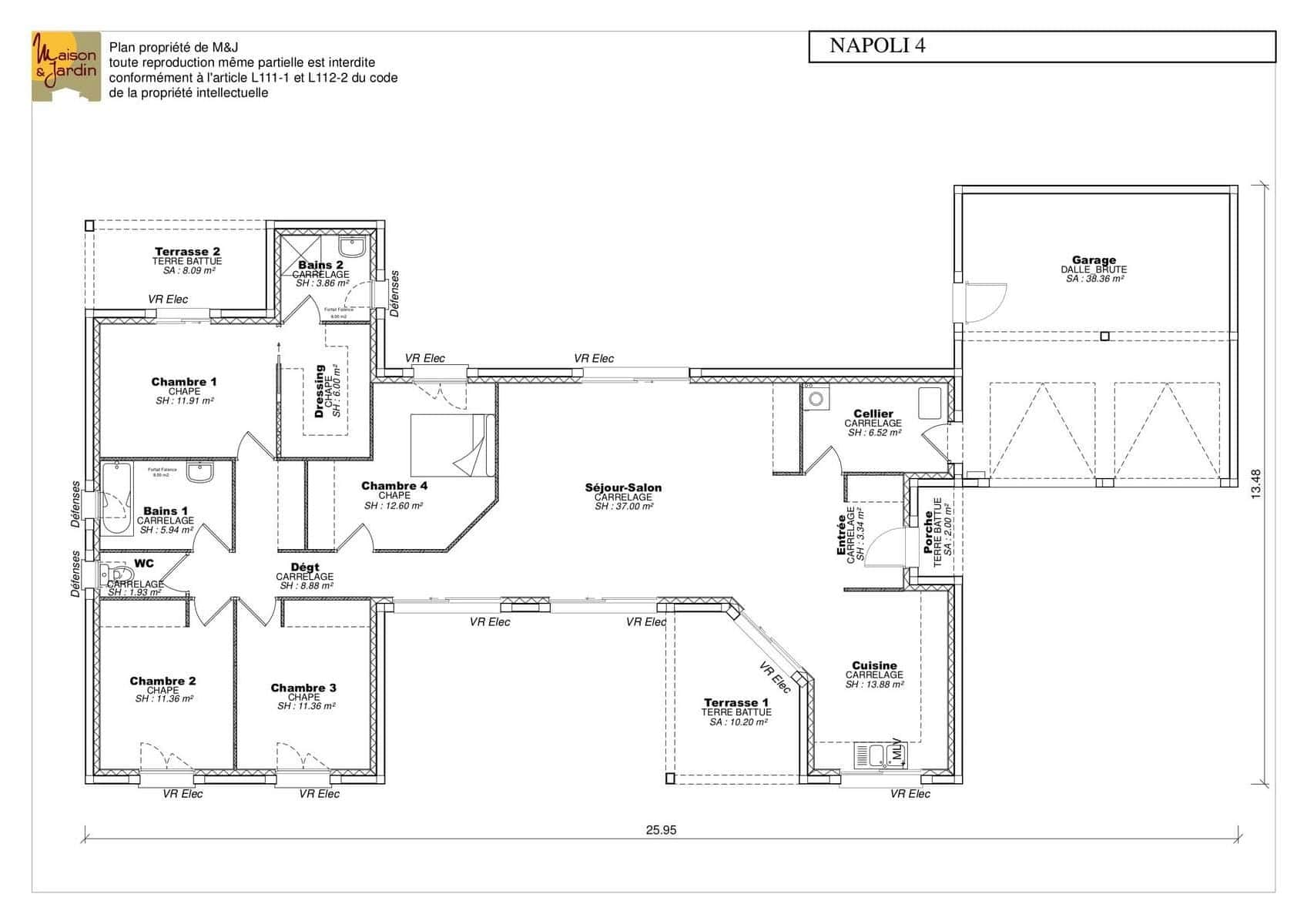 Maison Napoli - maison neuve à construire