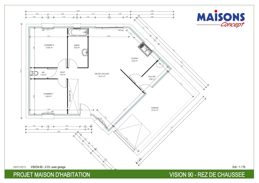 Maison Vision - maison neuve à construire